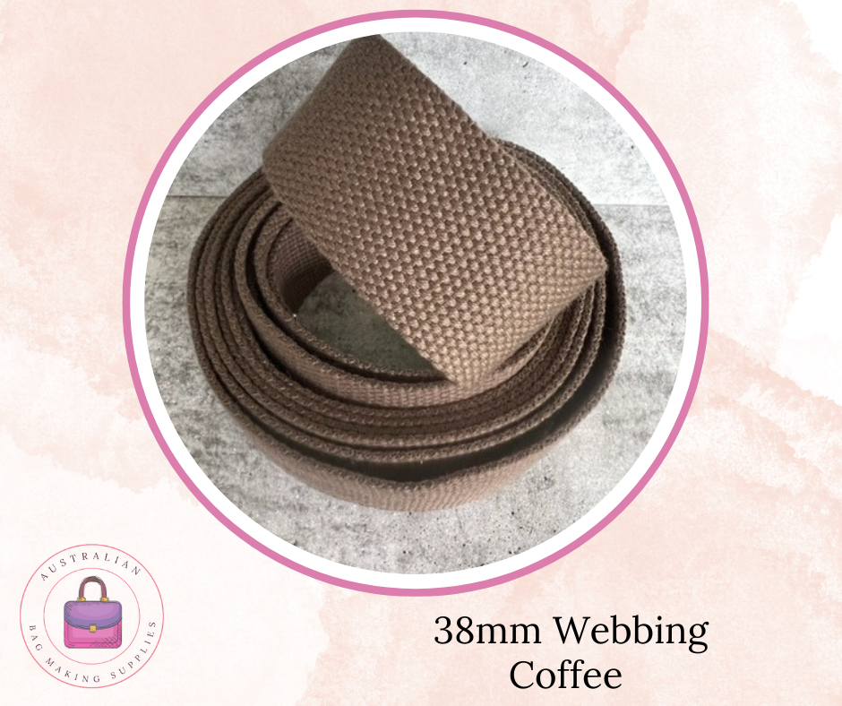 38mm Polycotton Webbing bag making supplies Australia – Australian Bag ...